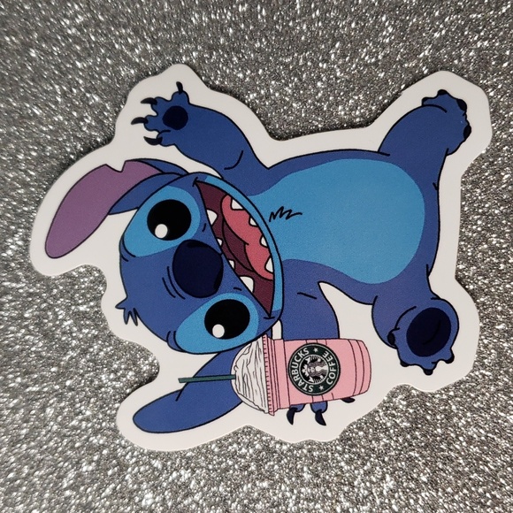 Disney | Design | Lilo Stitch Disney Waterproof Sticker Starbucks ...